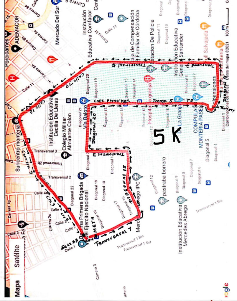 mapa 5k | Fundación Destrezas